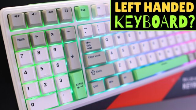 🔥 Unboxing the ROYAL KLUDGE L98 Left-Handed Mechanical Keyboard ...