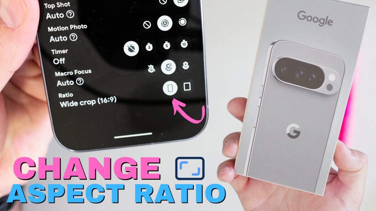 How to Change Camera Aspect Ratio on Google Pixel 10 / 10 Pro 📸 ...