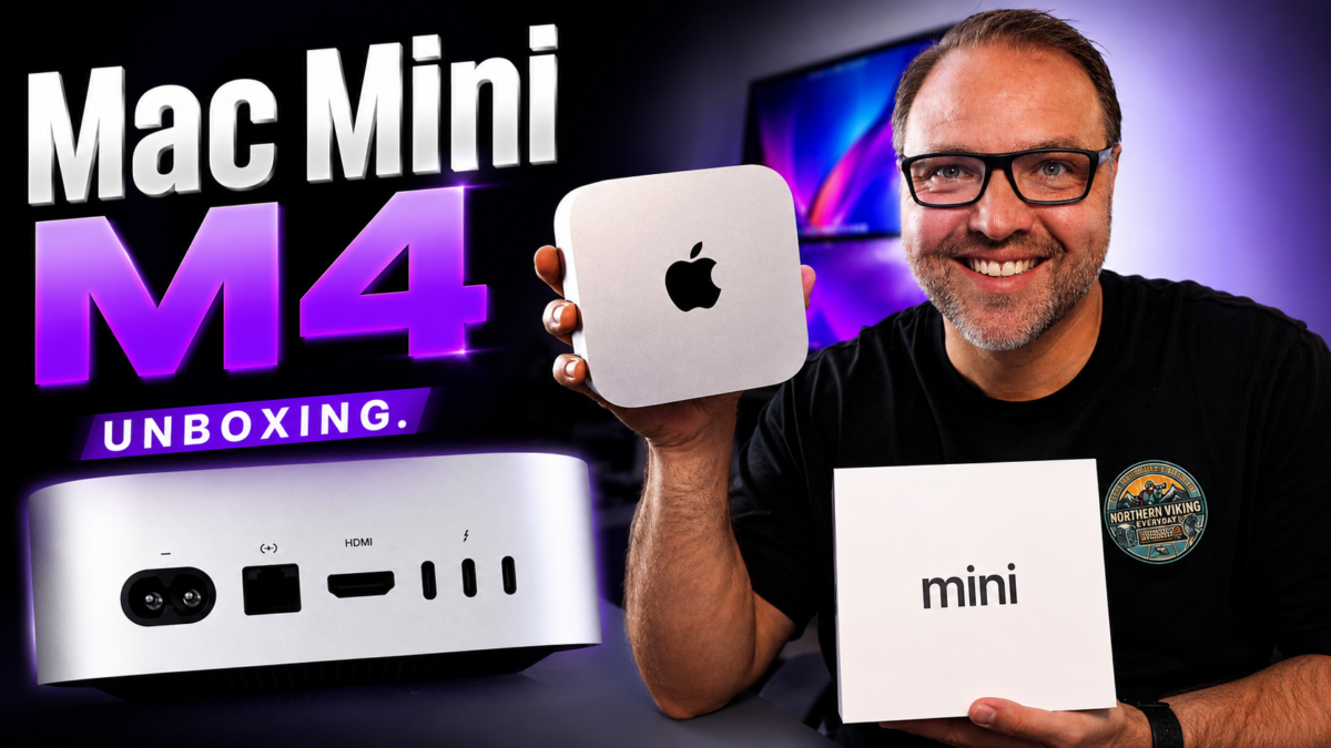 Mac Mini M4 Unboxing: What’s Inside the Box? 📦 - Northern Viking Everyday